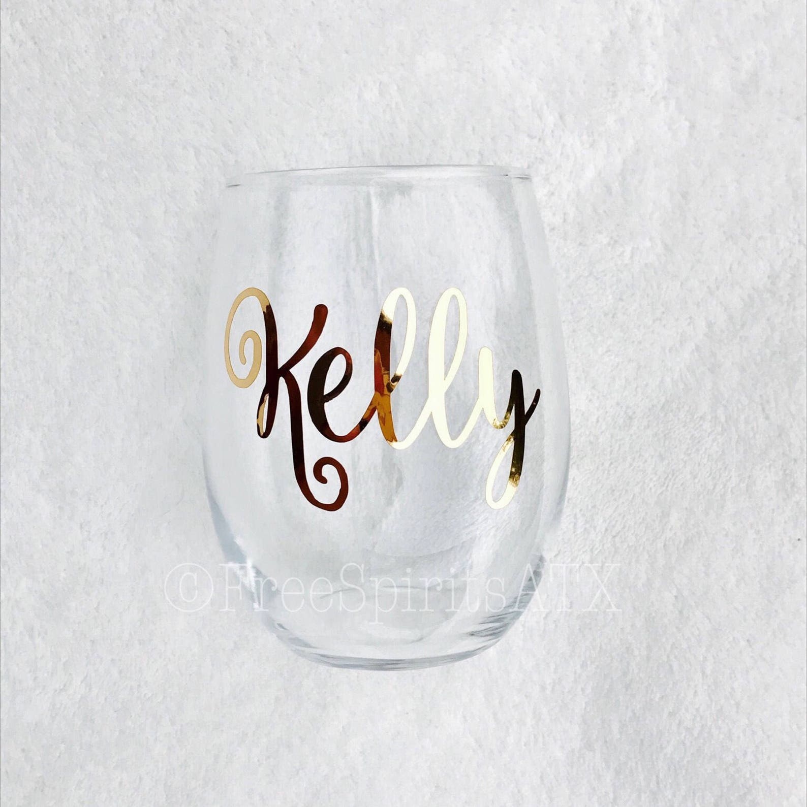 Personalized Stemless Wine Glasses/personalized Glass/rose - Etsy