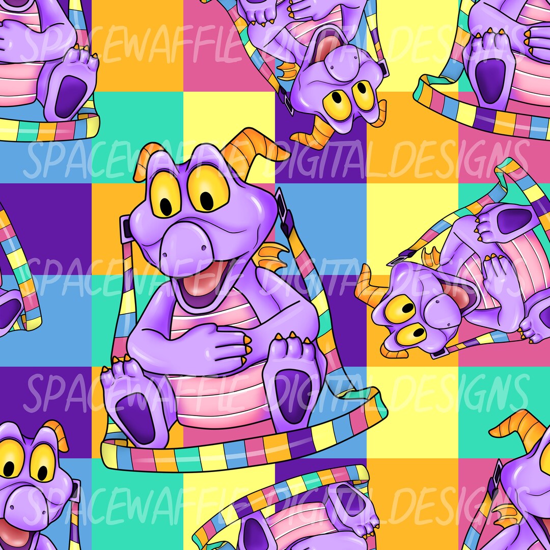 Figment Inspired Seamless, Pattern, Scrapbooking, Fabric, Design Semi ...