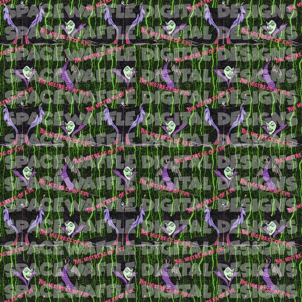 Maleficent Pattern - Etsy
