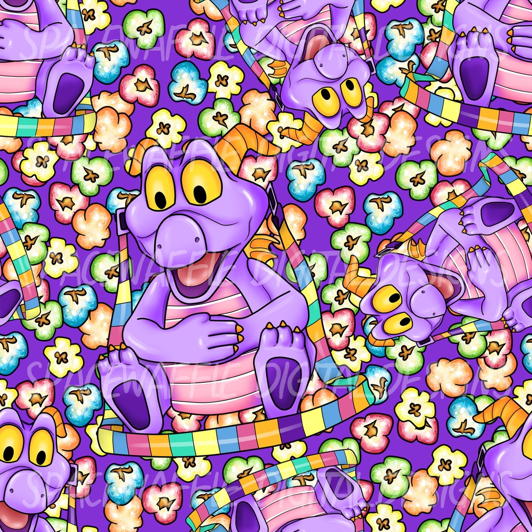 Figment Inspired Seamless, Pattern, Scrapbooking, Fabric, Design Semi ...