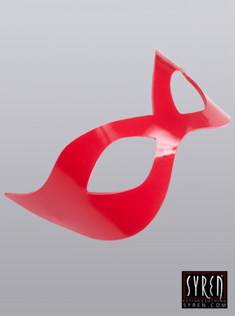 Mistress Mask Syren Latex Fetish Fashion Etsy