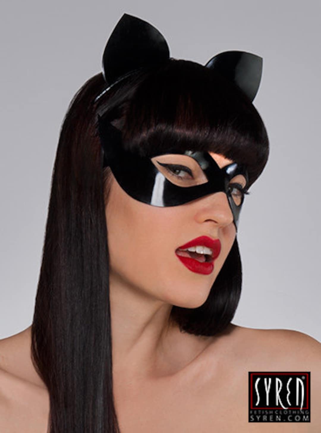 Mistress Mask Syren Latex Fetish Fashion Etsy