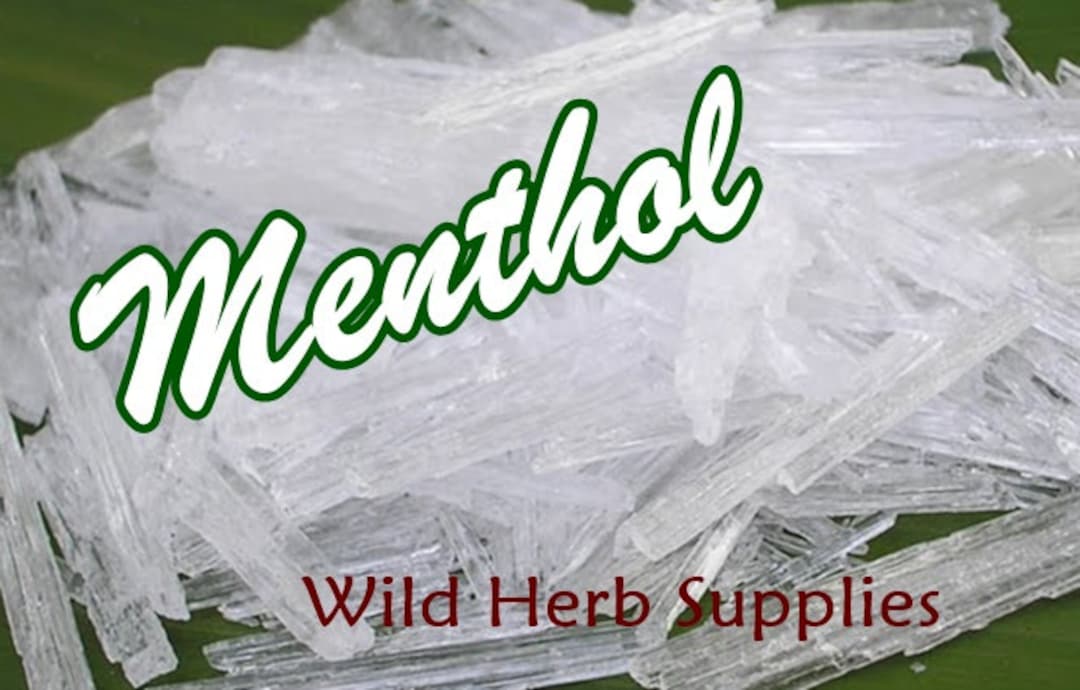 Natural Menthol Crystals, ORGANIC | Pure, Strong, USP Grade (1 to 15 ...