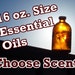 BULK ESSENTIAL OILS 16 Oz Size Choose Scent Organic Full Strength ...