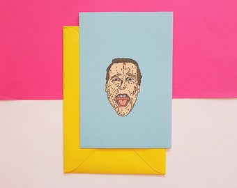 Patrick bateman card | Etsy