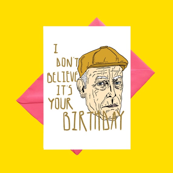 Victor Meldrew I Don't Believe It's Your Birthday Card | Etsy