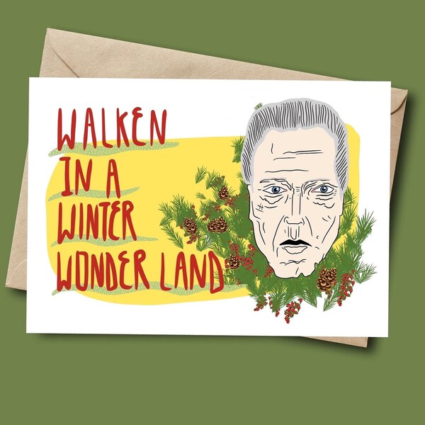 Christopher Walken - Etsy