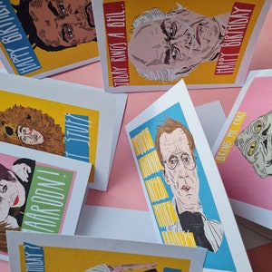 Larry David Birthday Card - Etsy