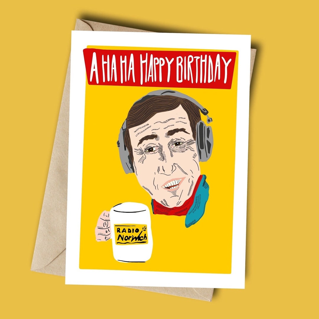 Alan Partridge Birthday Greeting Card - Etsy UK