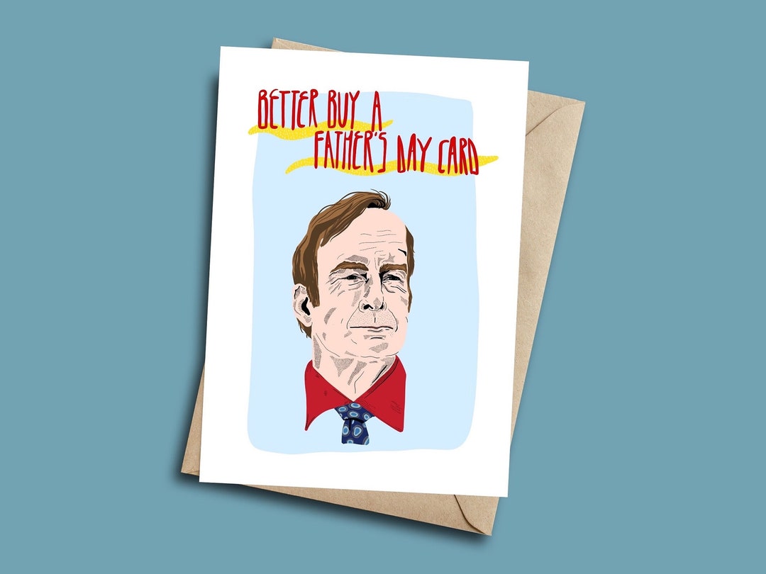 Better Call Saul Fathers Day Card - Etsy