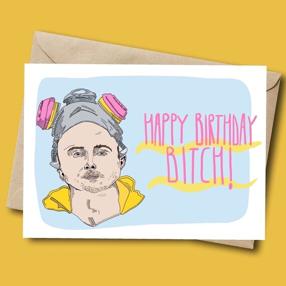 Breaking Bad Birthday Card Etsy