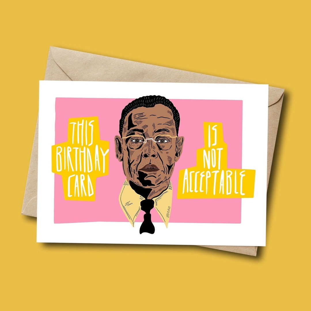 Gus Fring Birthday Card - Etsy