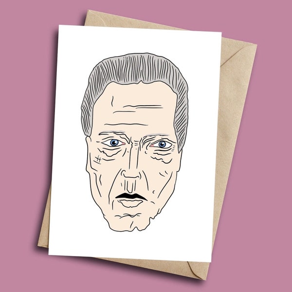 Christopher Walken - Etsy