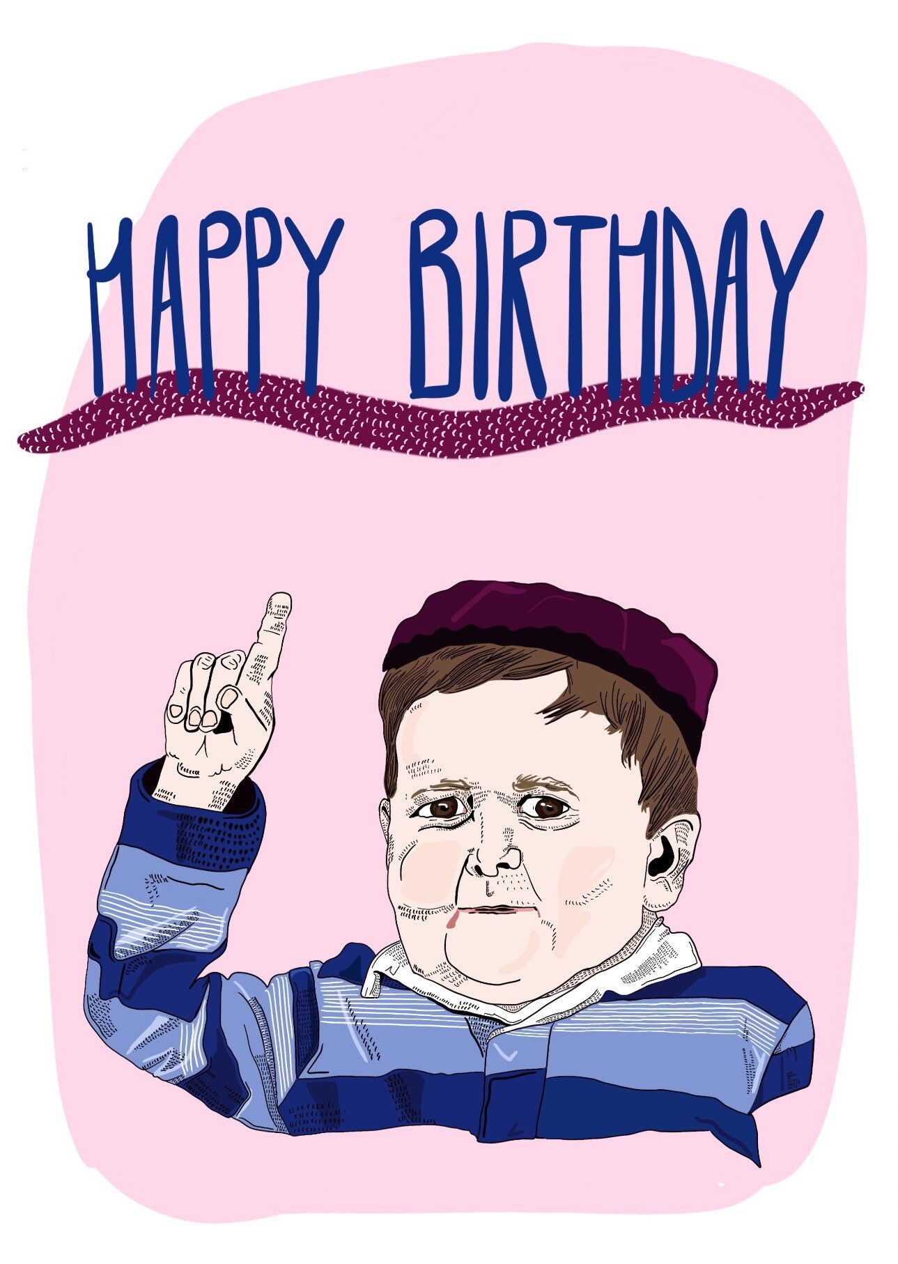 Hasbulla Birthday Card - Etsy