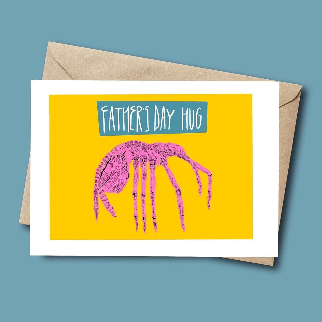 Alien Father’s Day Card - Etsy