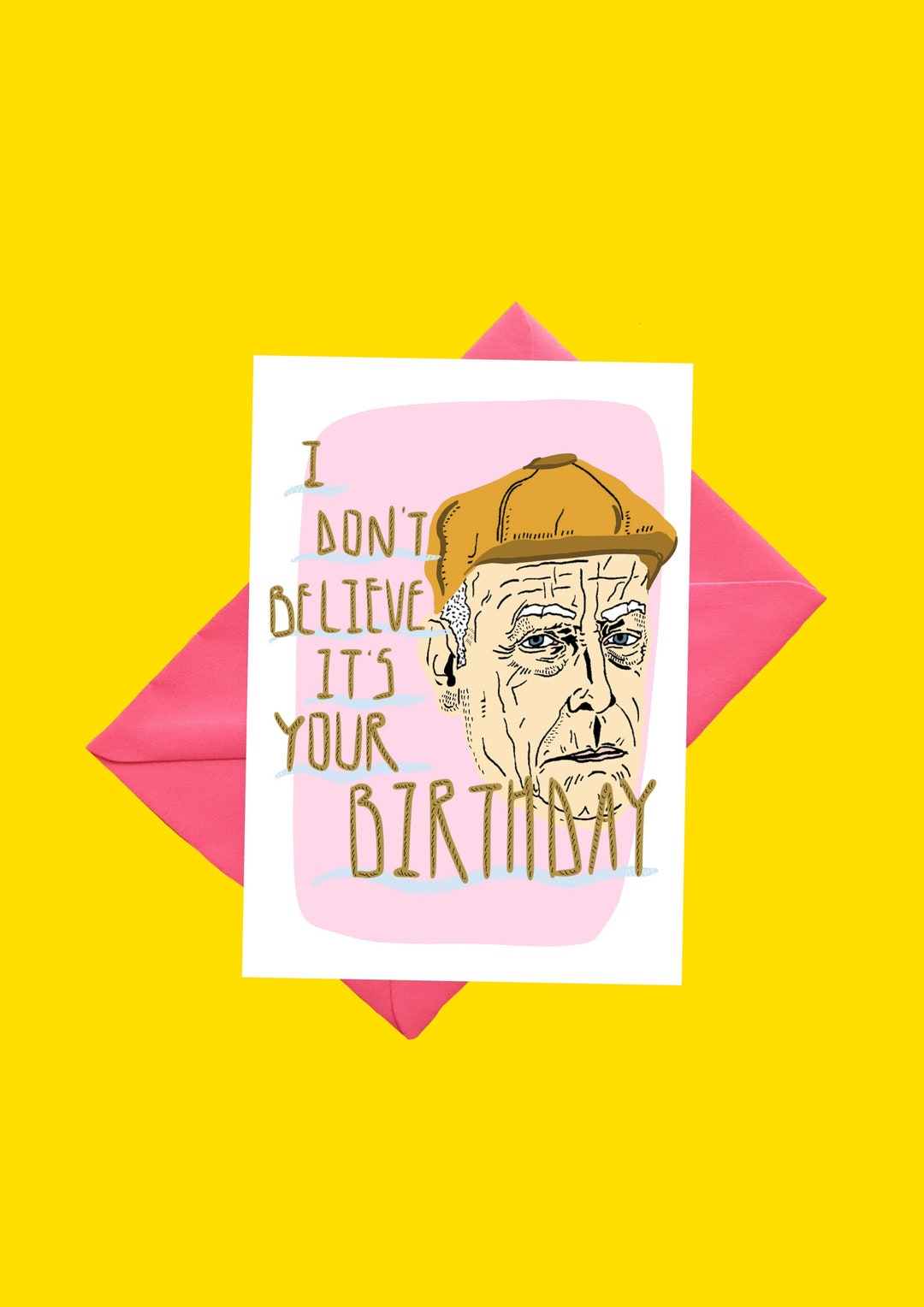 Victor Meldrew I Don't Believe It's Your Birthday Card - Etsy UK