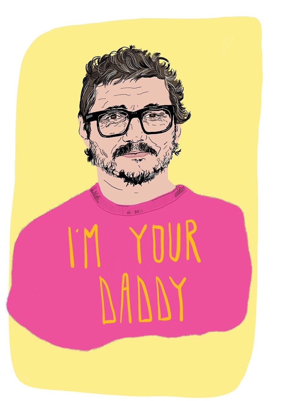 Pedro Pascal im Your Daddy Card - Etsy