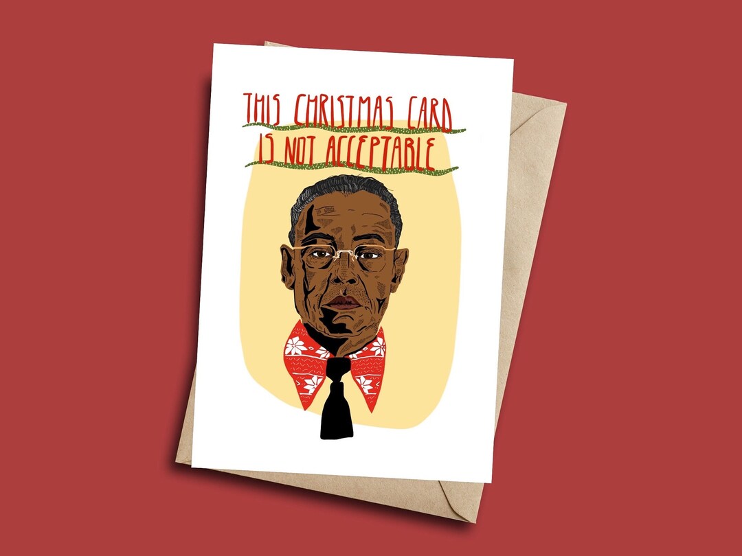 Gus Fring Christmas Card - Etsy UK