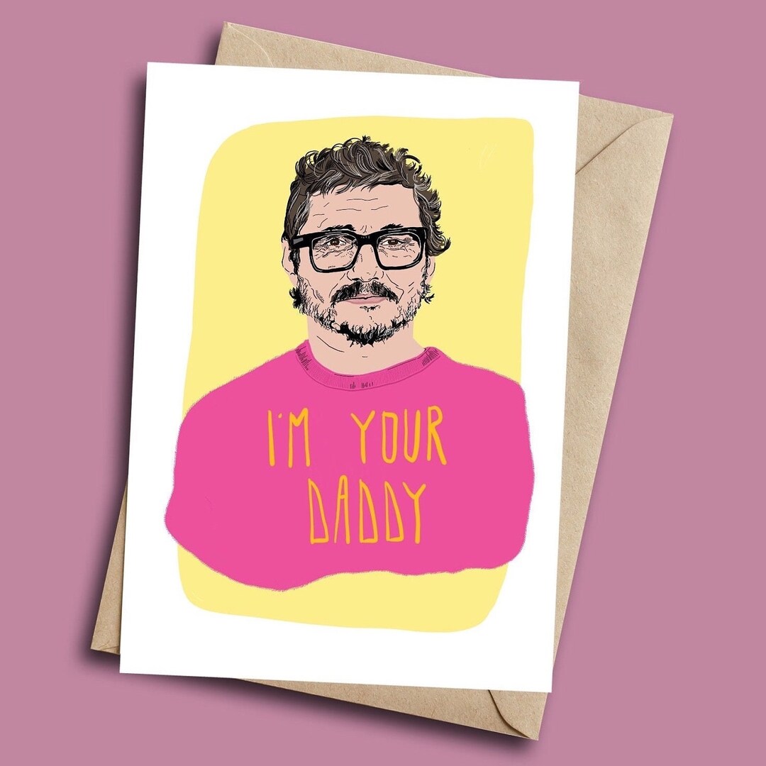 Pedro Pascal im Your Daddy Card - Etsy