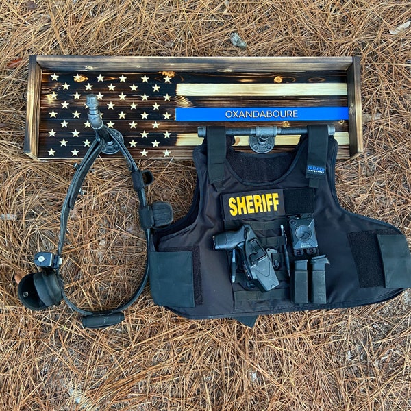 Police Gear Rack - Etsy