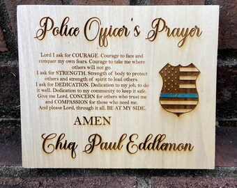 Deputy Sheriff Prayer - Etsy