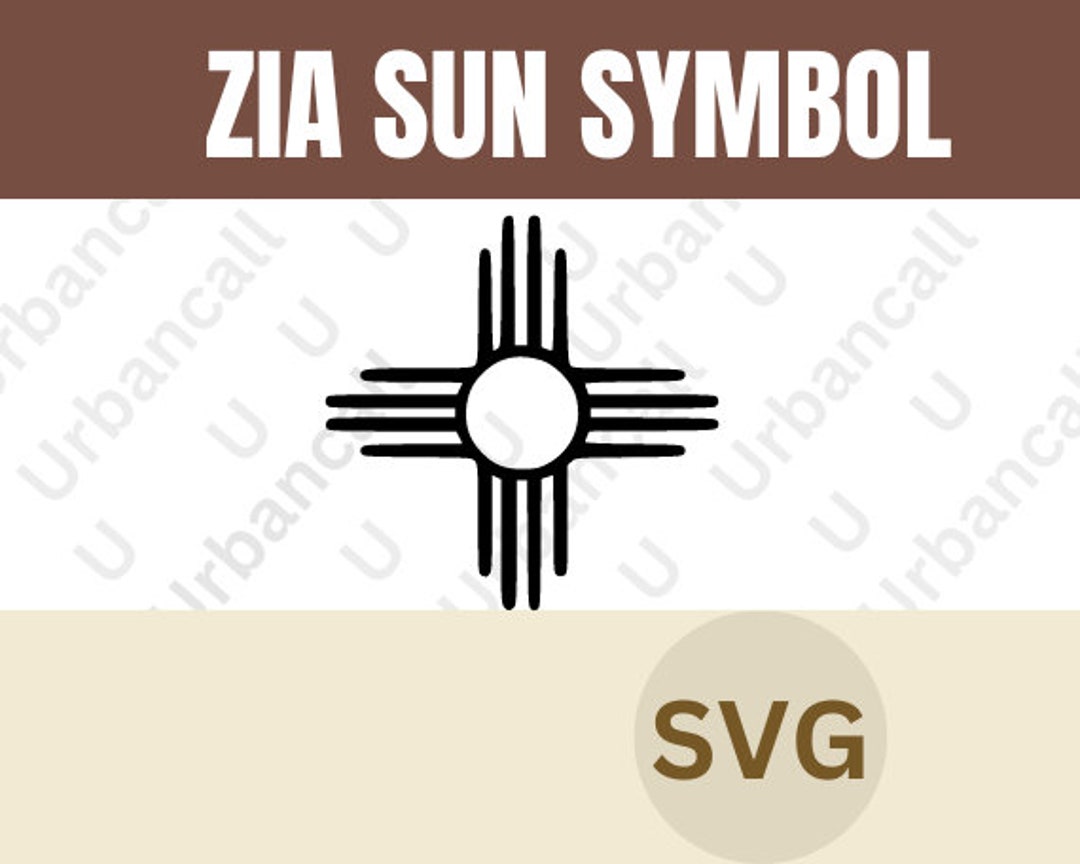 Zia Symbol SVG Digital SVG Digital Download Southwest - Etsy
