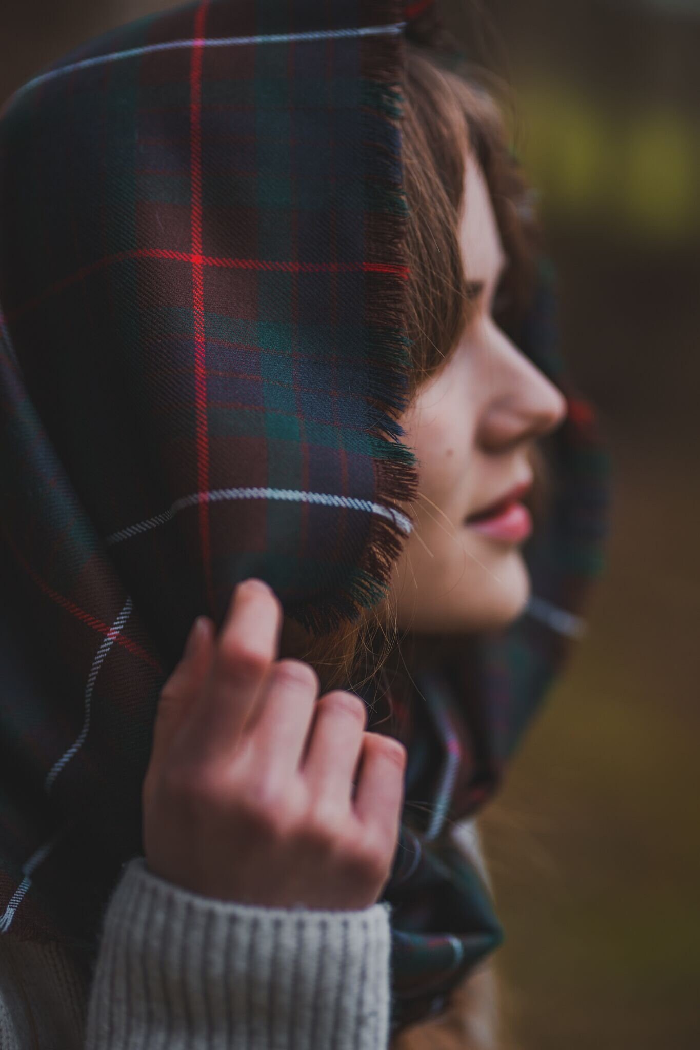 Modern Hunting Fraser Tartan Outlandish Cowl Wrap Scarf - Etsy UK