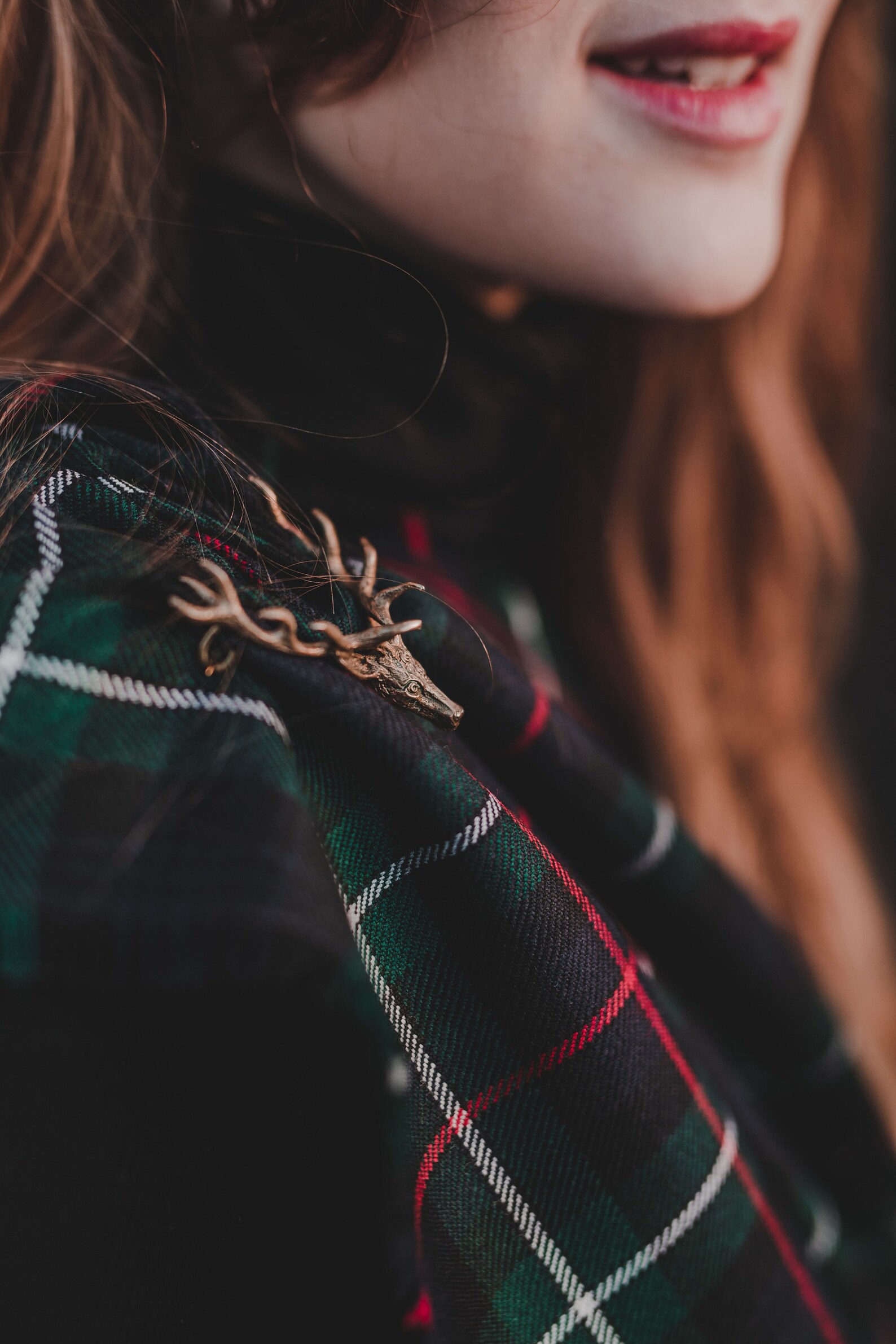 Modern Mackenzie Tartan Outlandish Cowl Wrap Scarf | Etsy UK