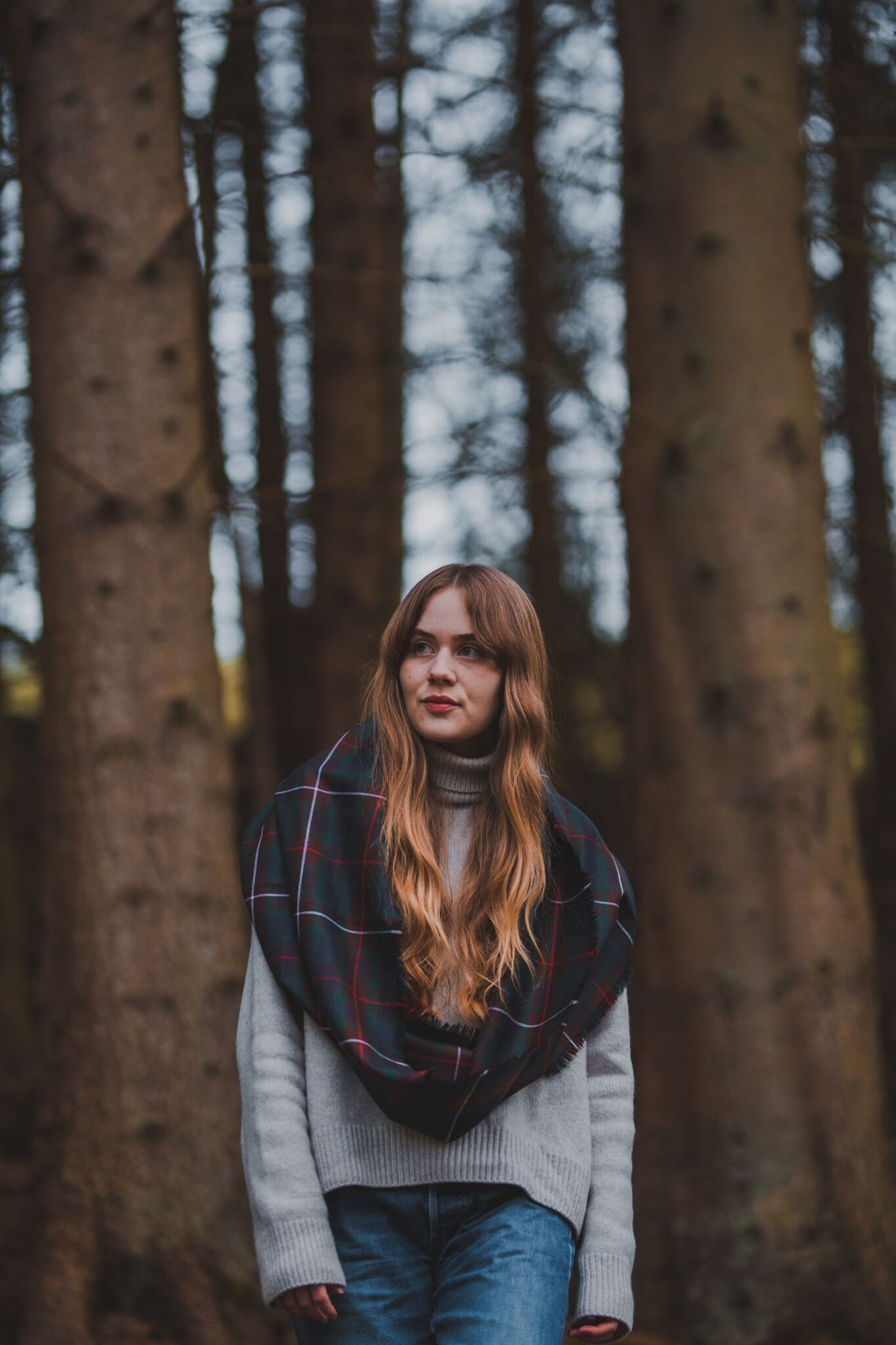 Modern Hunting Fraser Tartan Outlandish Cowl Wrap Scarf - Etsy UK