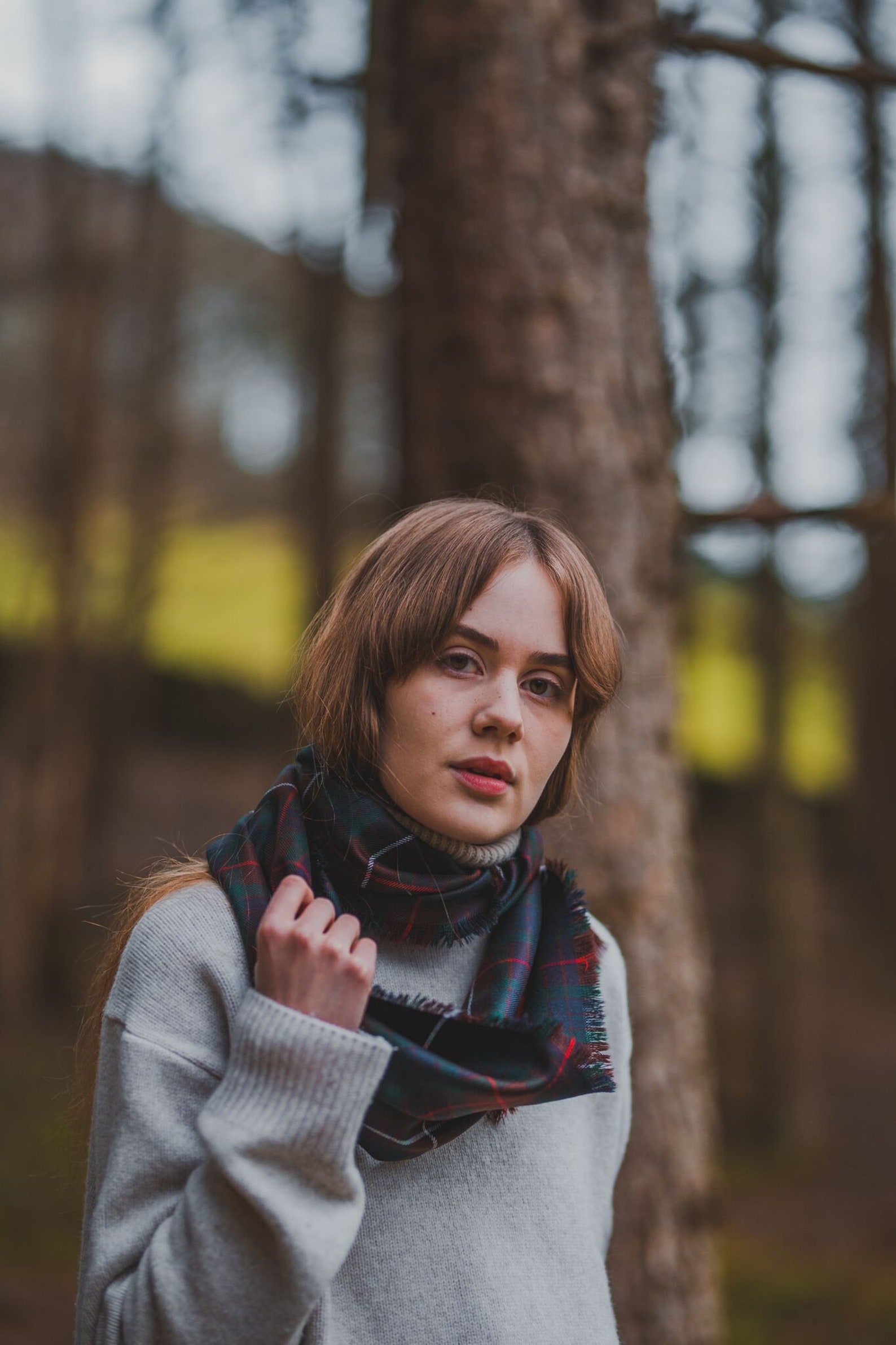 Modern Hunting Fraser Tartan Outlandish Cowl Wrap Scarf - Etsy UK
