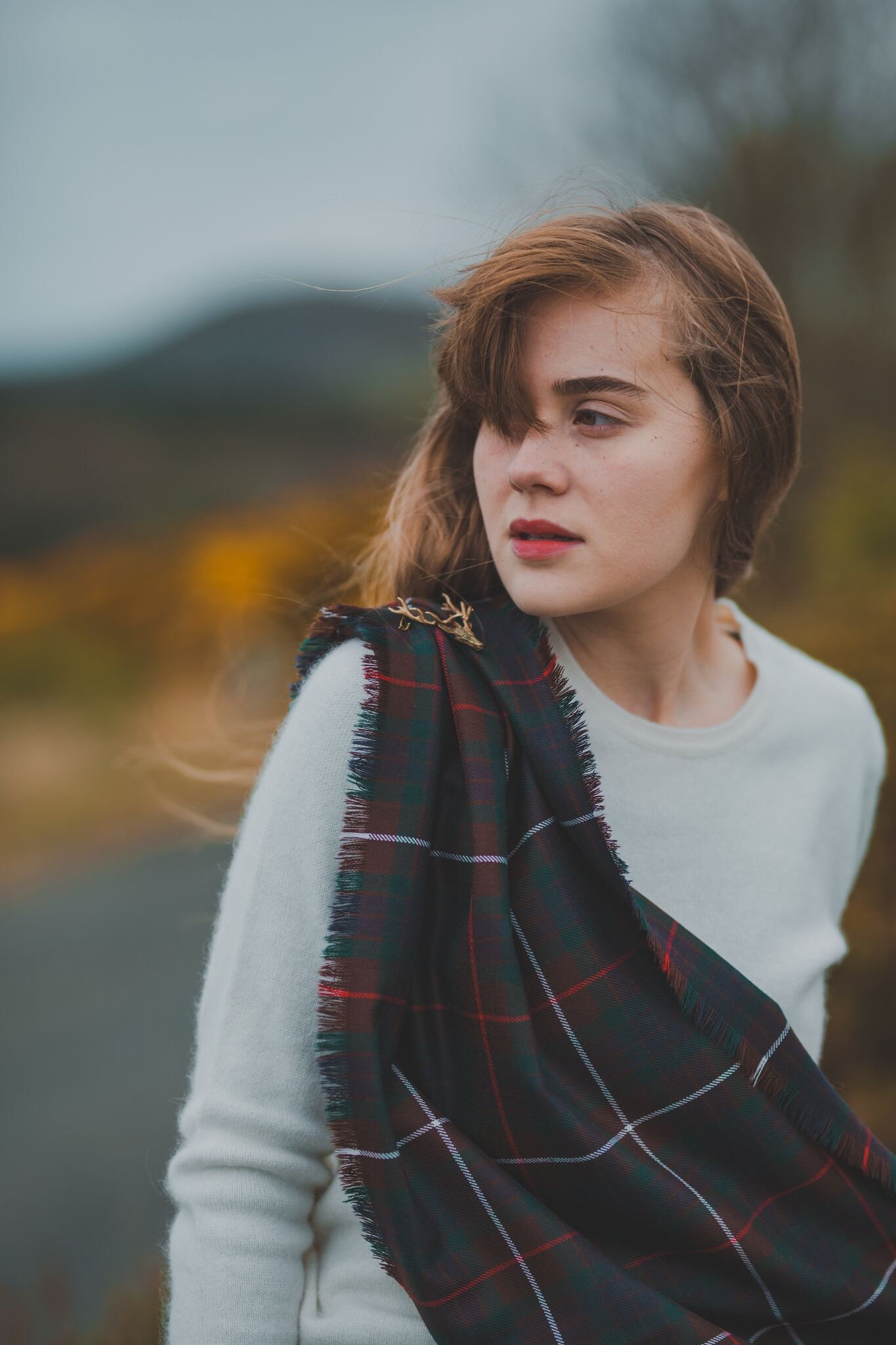 Modern Hunting Fraser Tartan Outlandish Cowl Wrap Scarf - Etsy UK