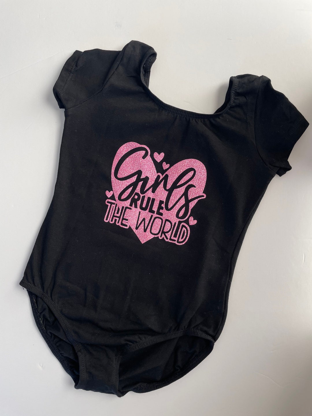 Girls Custom Dance Leotard, Dance Leotard for Toddler Girls, Girls Rule ...