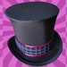 Willy Wonka Top Hat Replica Prop - Tim Burton Charlie and the Chocolate ...