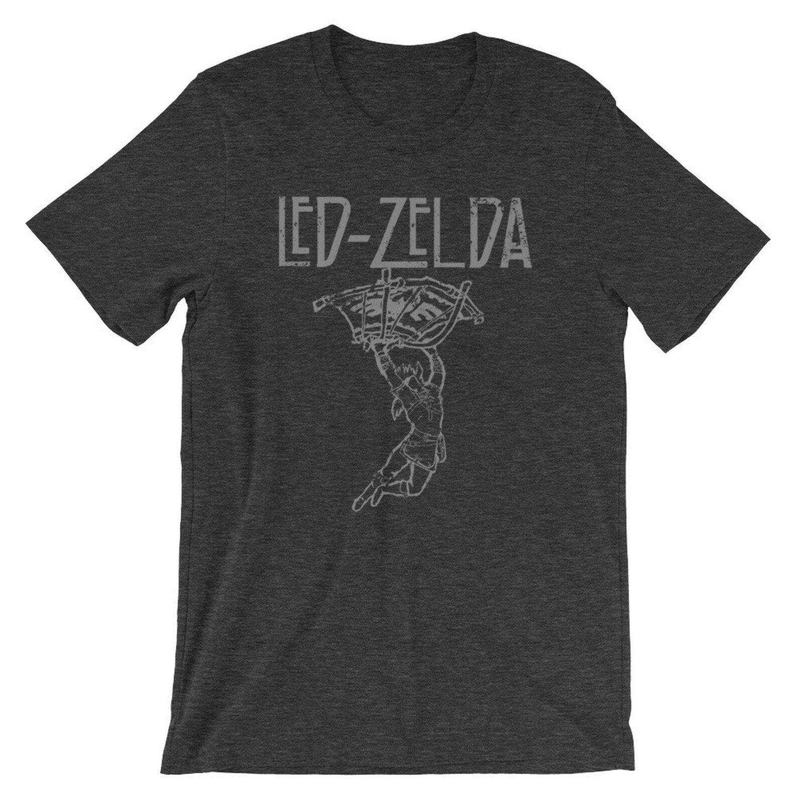 Legend of Zelda Shirt - Led Zeppelin Shirt, Mashup - Nintendo Switch ...