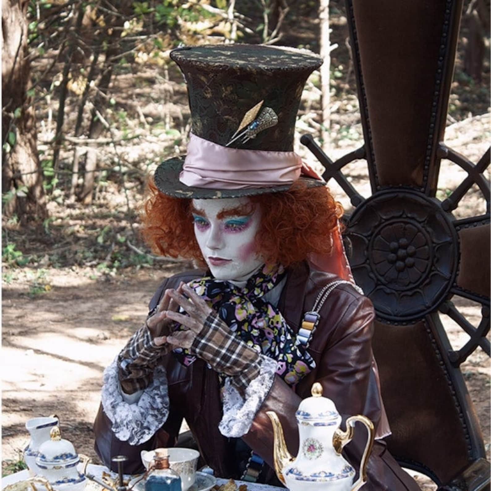Mad Hatter Top Hat Replica Tim Burton's Alice in Wonderland, Johnny ...
