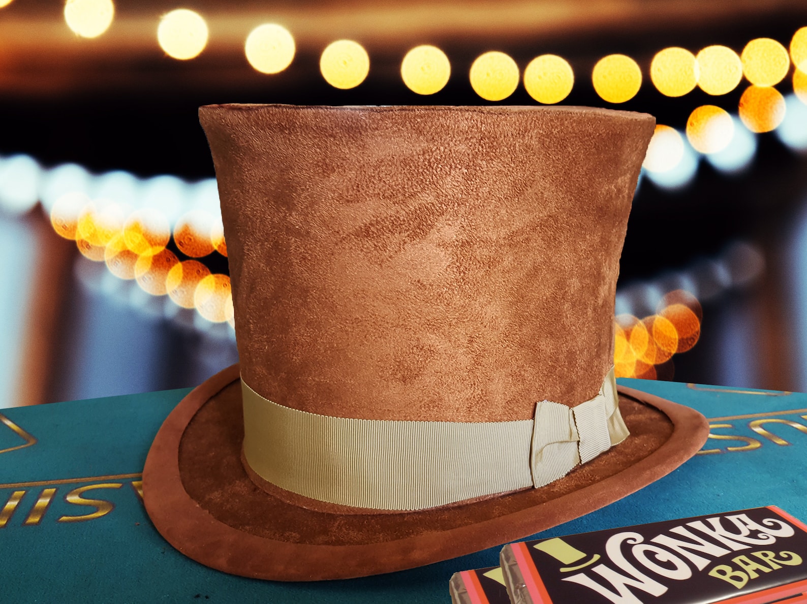 Willy Wonka Top Hat Replica Prop Willy Wonka and the | Etsy