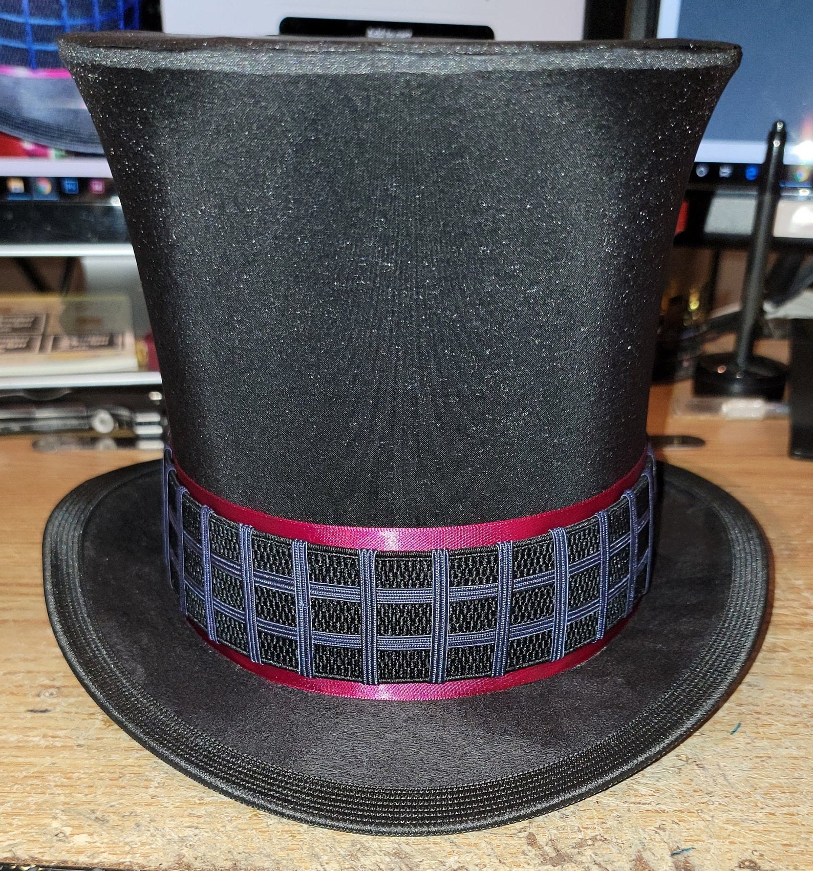 Willy Wonka Top Hat Replica Prop Tim Burton Charlie and the - Etsy UK