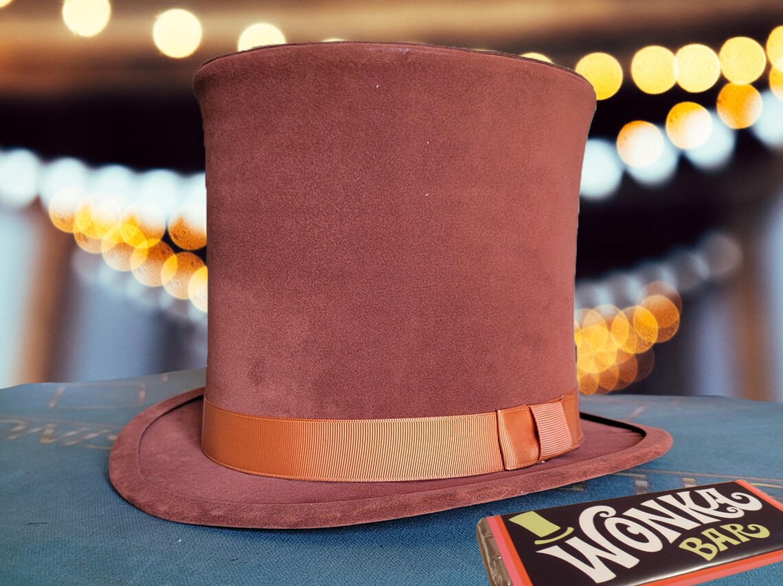Willy Wonka Top Hat Replica Prop Willy Wonka and the - Etsy