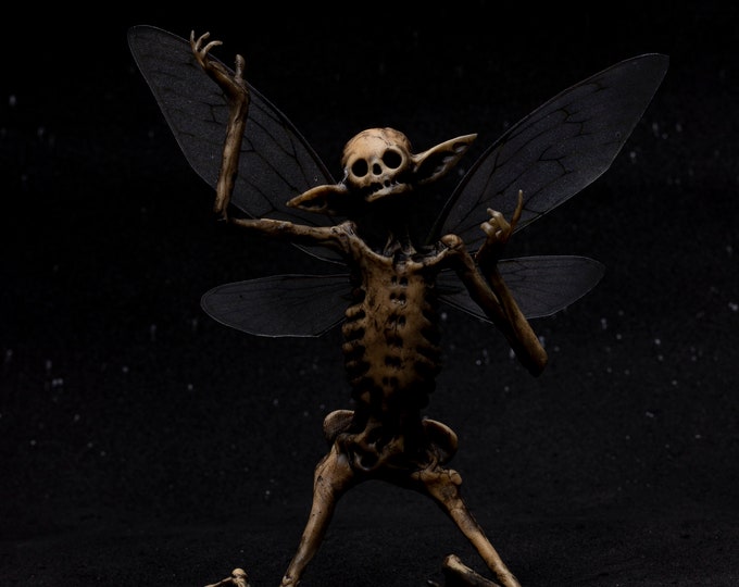 Fairy Skeleton 3D Print Taxidermy - Etsy
