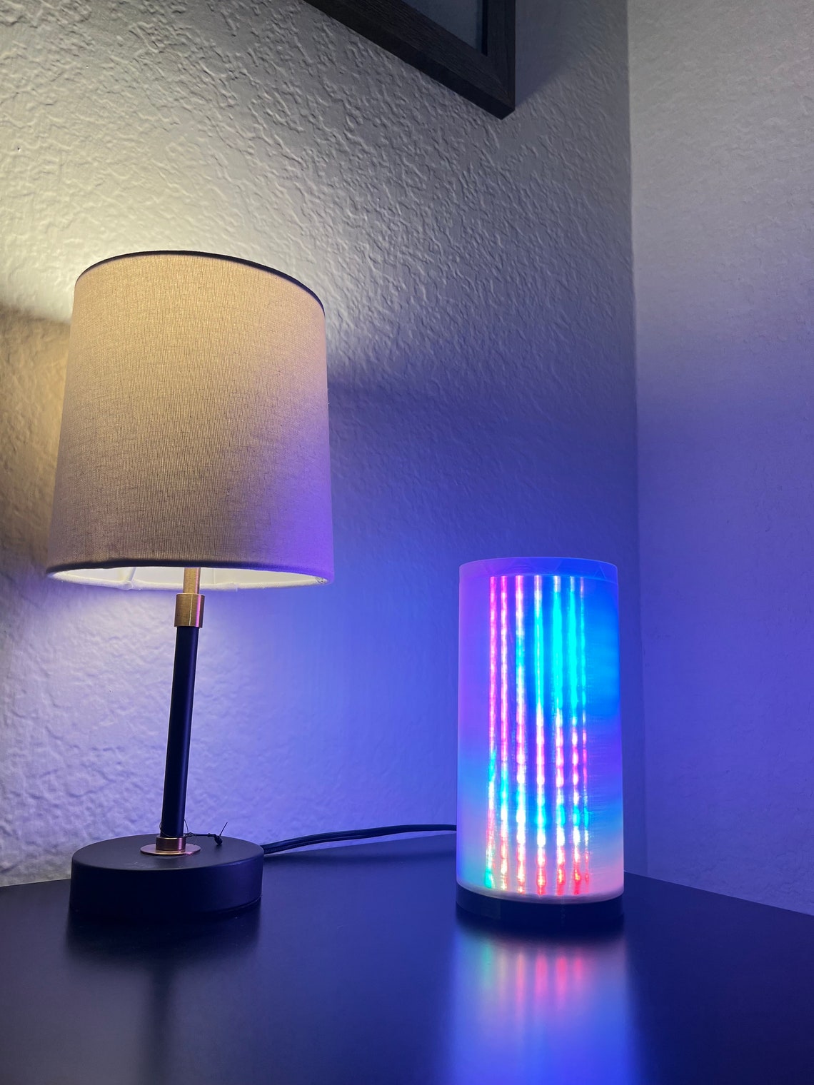 LED Color Changing Light LED Desk/table Lamp 100 Fully Customizable ...