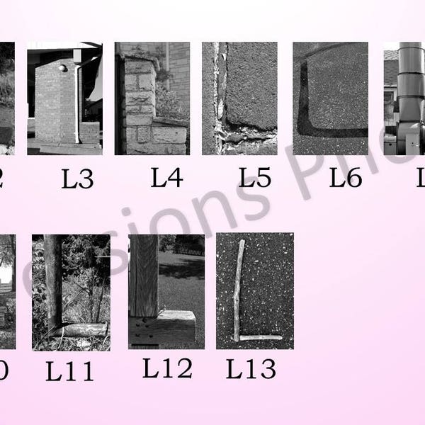 Alphabet Photography - Etsy