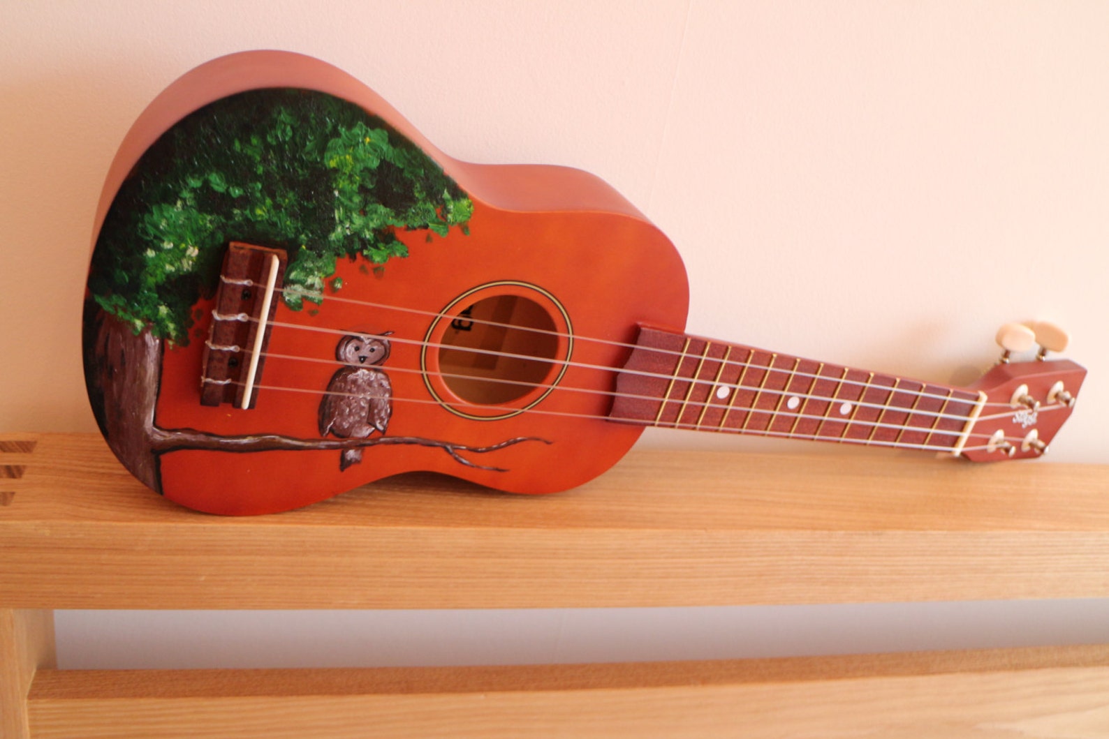 Owl in Tree Ukulele - Etsy UK