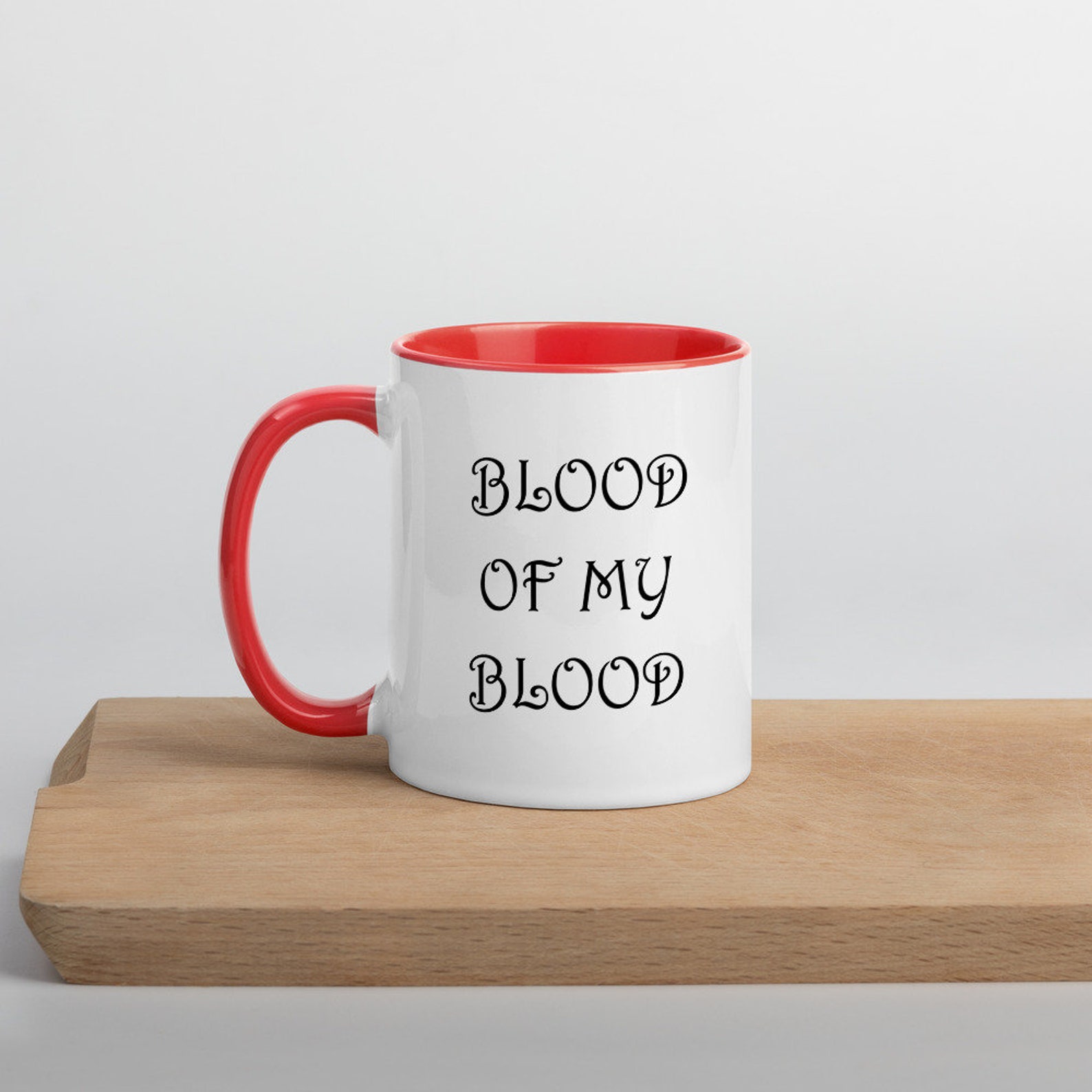 Blood of My Blood Coffee Mug With Color Inside Outlander - Etsy