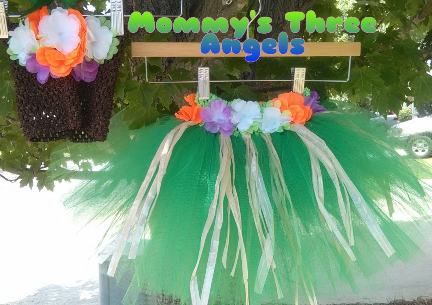 Little Tropical Girl/ Hula Girl/ Hawaiian Girl Tutu Set MADE | Etsy