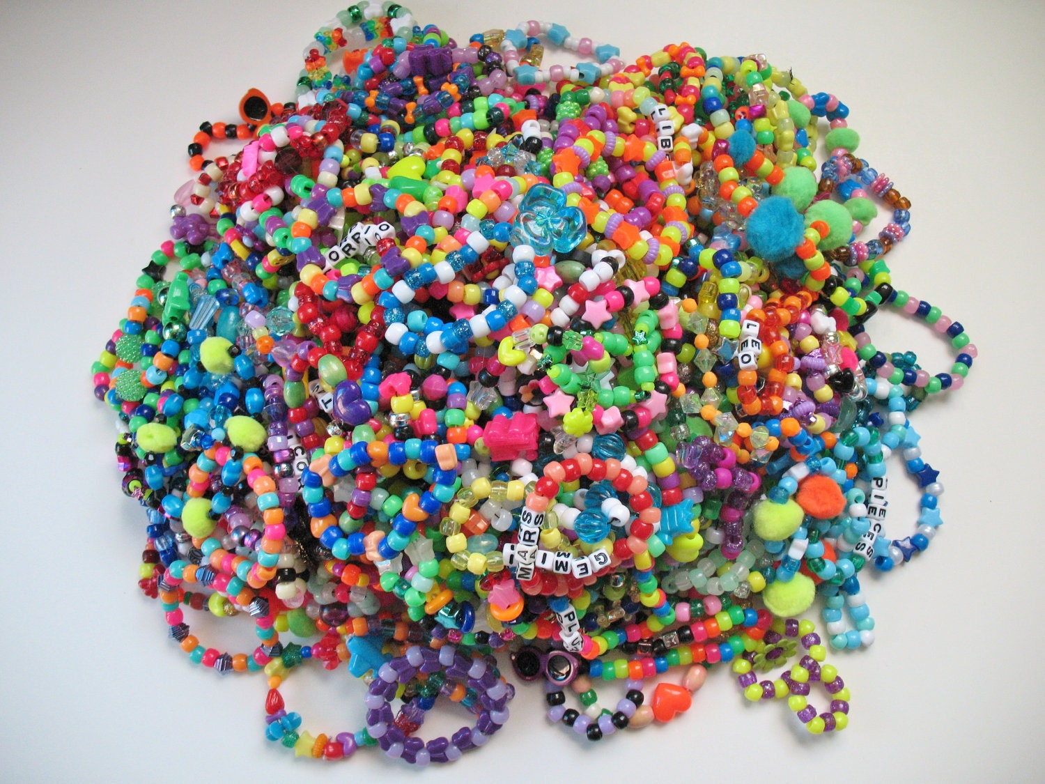 Kandi Grab Bag/random Kandi Singles MADE TO ORDER - Etsy