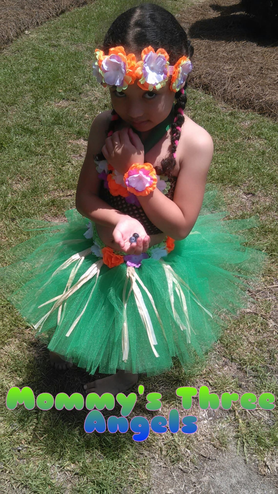 Little Tropical Girl/ Hula Girl/ Hawaiian Girl Tutu Set MADE | Etsy