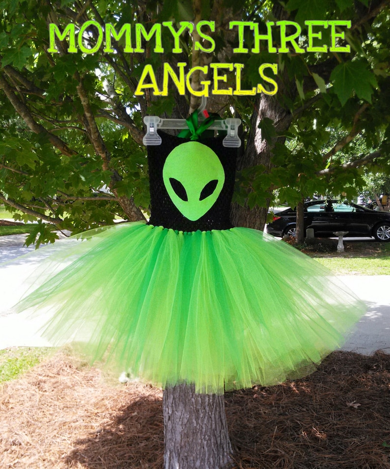 Funky Alien Tutu Dress other Colors Available MADE TO ORDER - Etsy