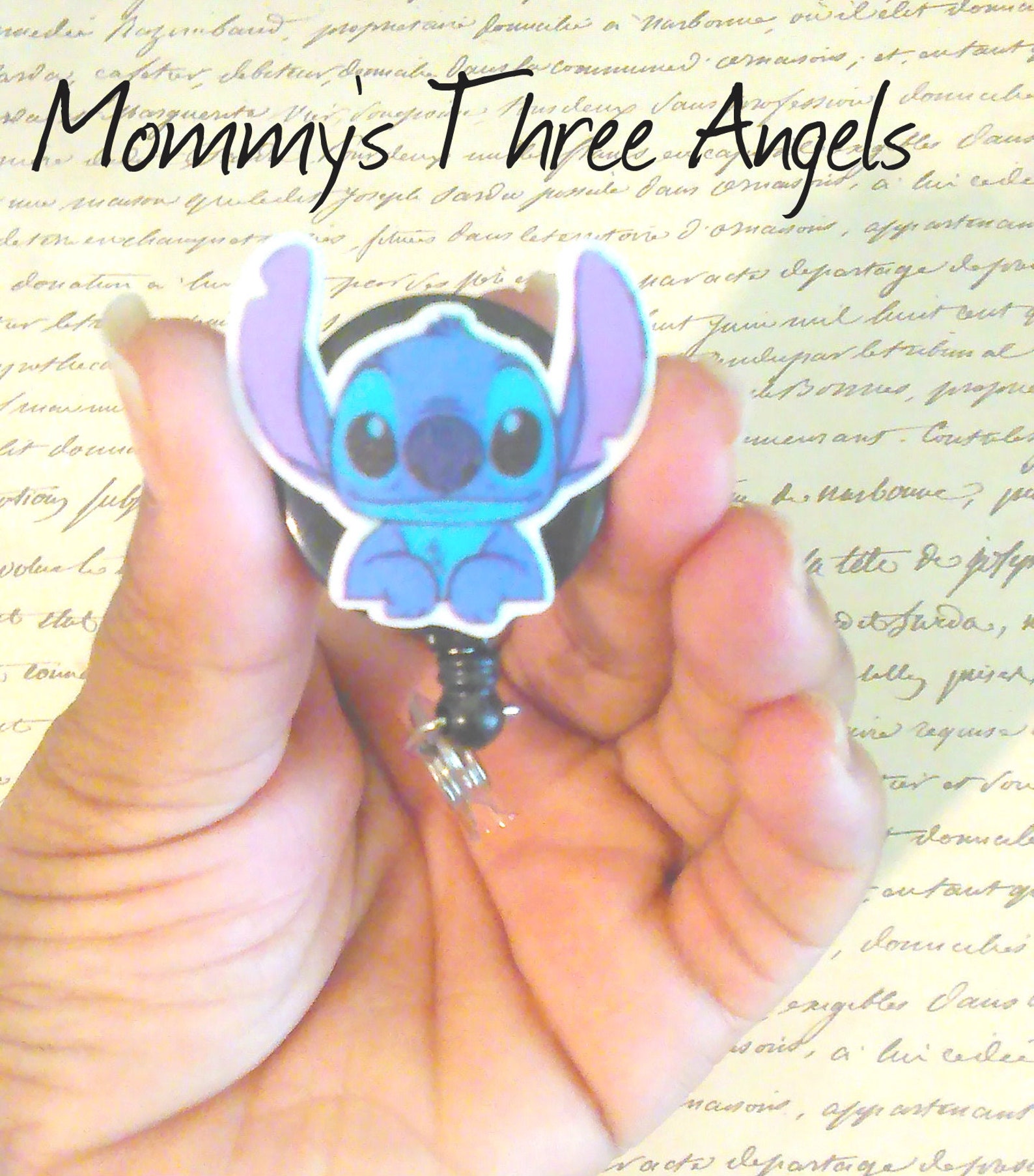 Chibi Blue Alien Retractable Badge Reel/cute Movie Alien - Etsy