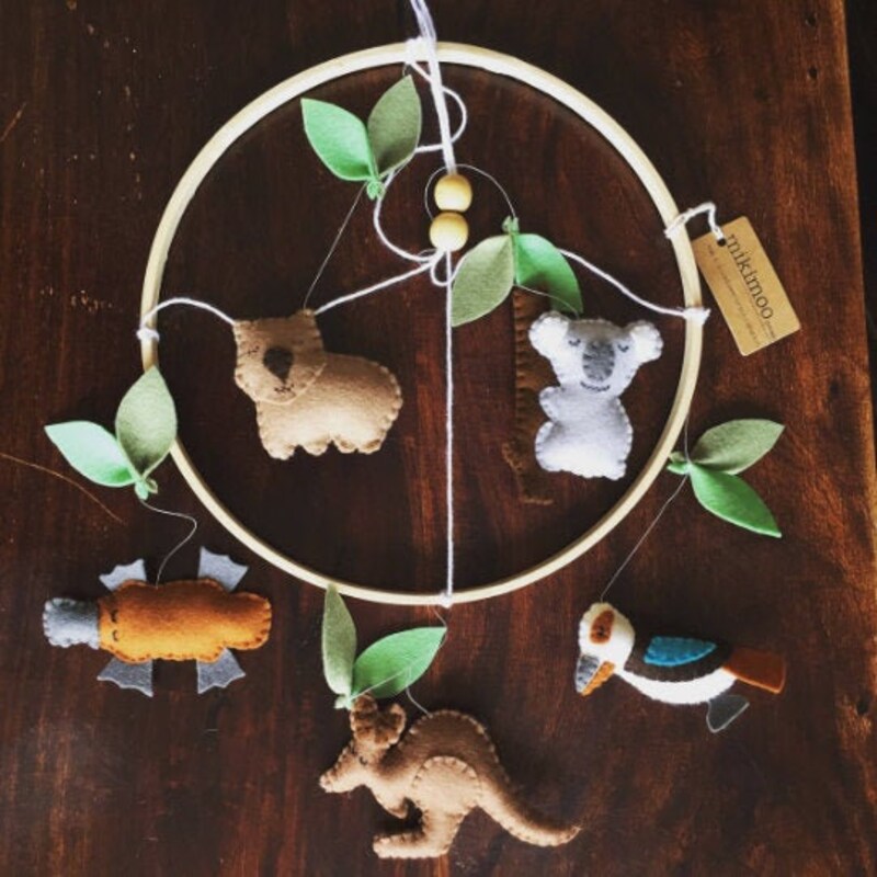 Animal Baby Mobile - Etsy