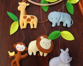 Farm Animal Mobile Perfect for Nursery, Baby/children's Room. Custom ...